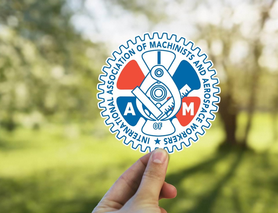 International Association of Machinists and Aerospace Worker Sticker Decal- IAM | eBay