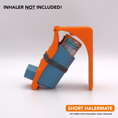 HalerMate® Inhaler Aid - for Short Inhalers - Asthma, COPD, Arthritis ...