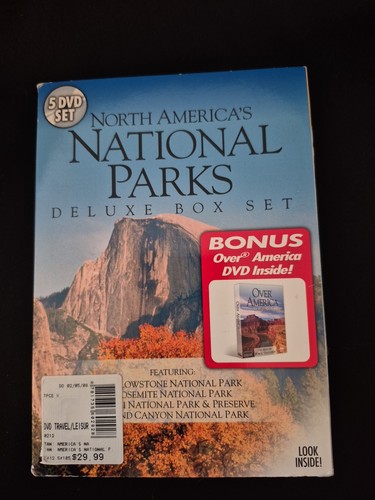 North America's National Parks 5-DVD Deluxe Box Set Alaska Yellowstone ...