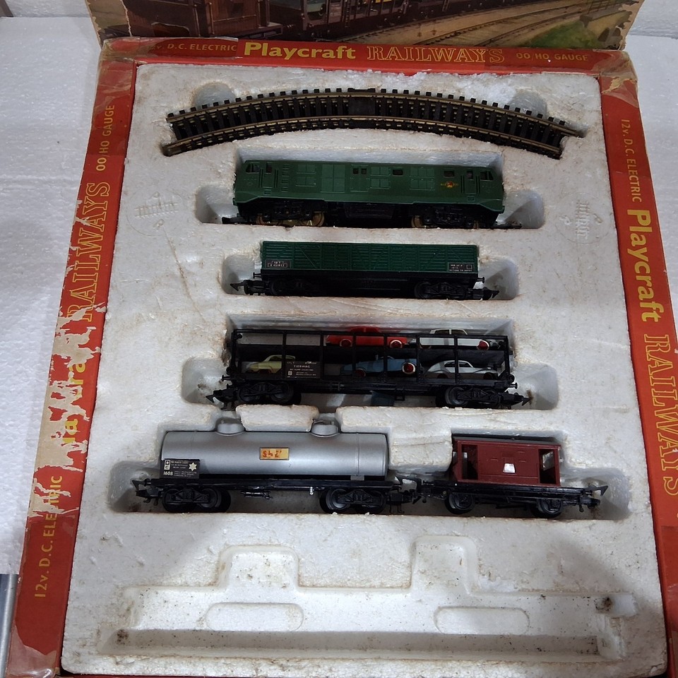 Playcraft Jouef Vintage Stratford Goods Train Set HO Gauge. Read Desc ...