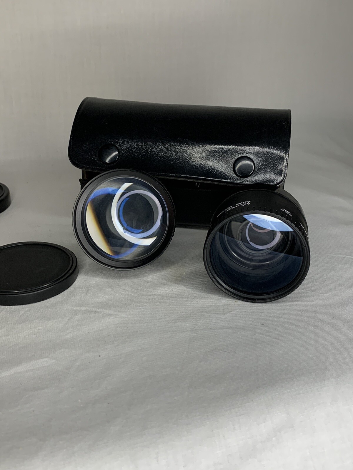 Camera Lens Set Anscor 46mm Telephoto Lens & 46mm Wide Angle Lens ...