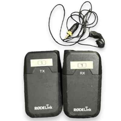 RODELink Wireless Filmmaker Kit - Transmitter And Receiver With Mic ...