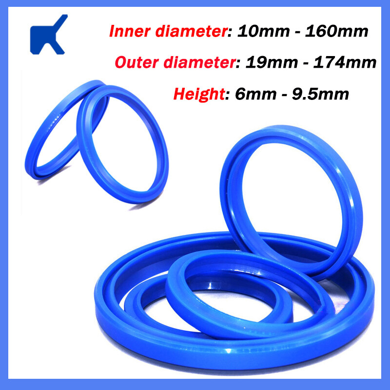 Polyurethane Oil Sealing Ring Hydraulic Piston Hole Lip Seal DHS/LBH ID ...