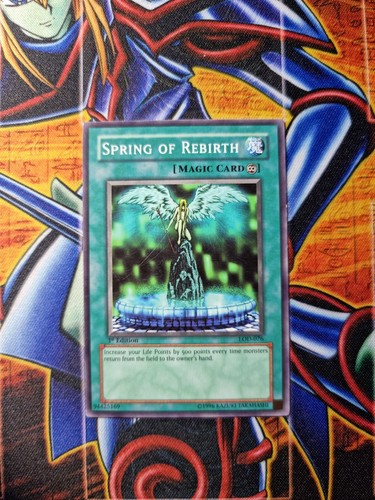 Yu-Gi-Oh! Spring of Rebirth Legacy of Darkness LOD-076 1st Edition ...
