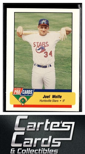 Joel Wolfe 1994 Fleer ProCards #1341 Huntsville Stars | eBay