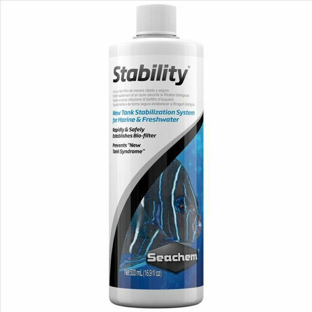 Seachem Stability Tank Stabilization System - 500ml 116012300 | eBay ...