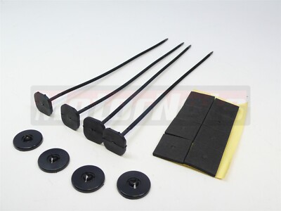 Zip-Tie Style Radiator Electric Cooling Fan Mounting Tabs Kit Universal ...