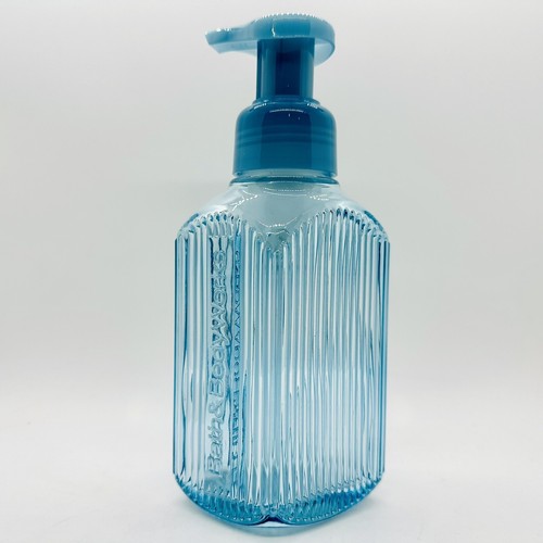 NEW! BATH & BODY WORKS LIGHT BLUE GLASS GENTLE FOAMING HAND SOAP ...