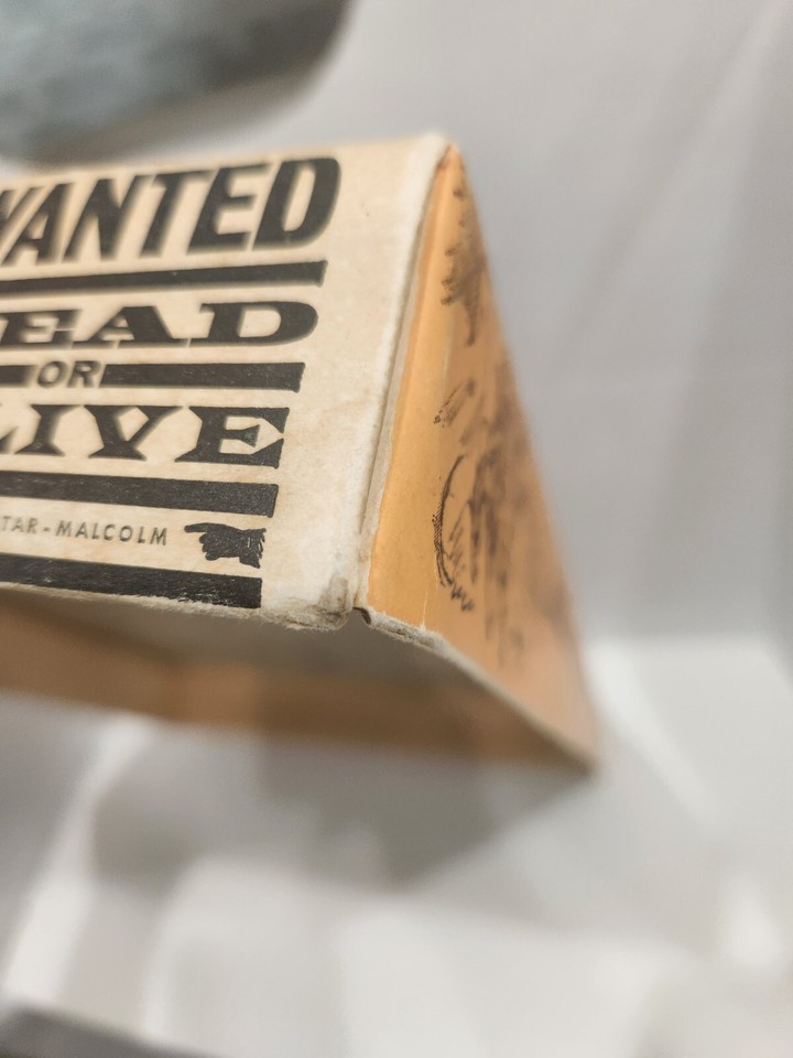 RARE 1961 MARX Mares Laig Wanted Dead or Alive Gun & Holster Set NEW in ...