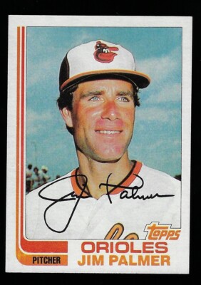 1982 Topps #80 Jim Palmer Orioles Vintage Baseball Card | eBay
