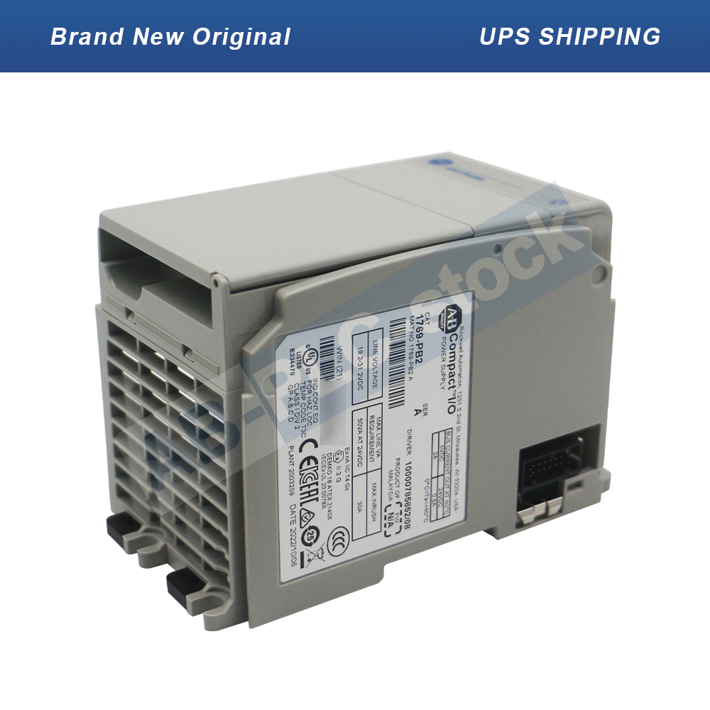Allen-Bradley 1769-PB2 CompactLogix DC 2A/0.8A Power Supply 1769PB2 New ...