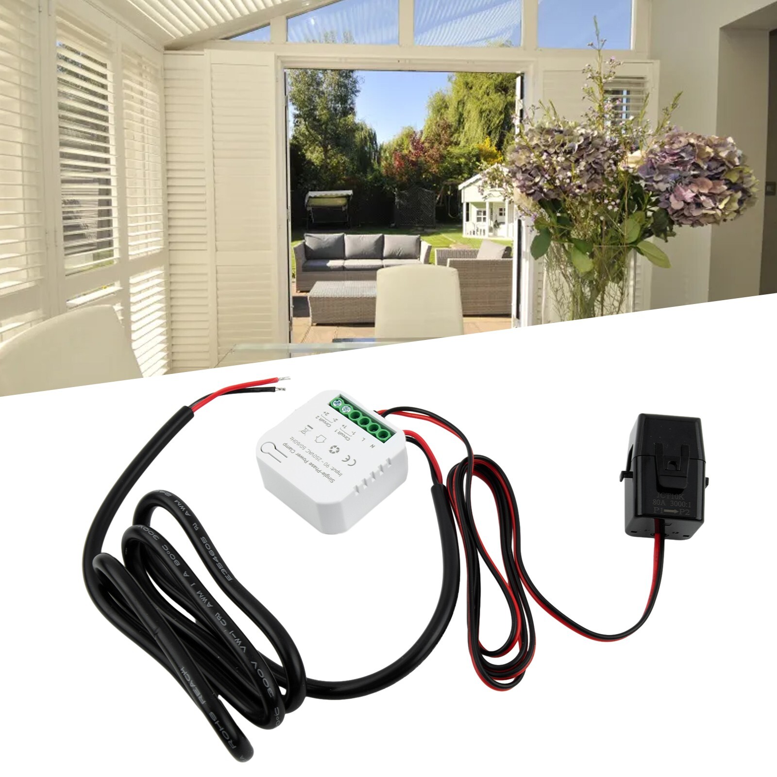 Smart Life Energy Meter 80A Real Time Energy Monitoring for Smart Homes ...