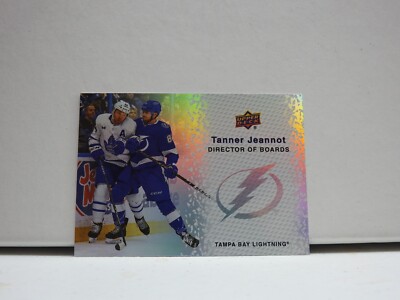 2023-2024 Upper Deck Hockey Series 2 Tanner Jeannot Director Of Boards ...