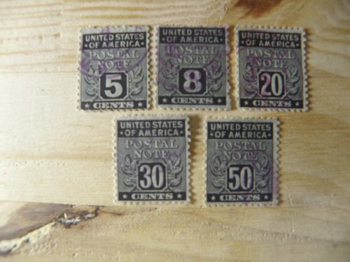 US STAMPS, SC# PN5, 8, 12, 13, 14. 1945 Postal Notes | eBay