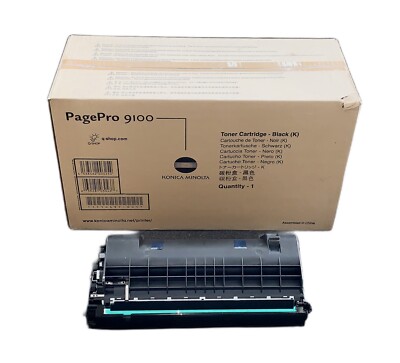 Original Toner Konica Minolta Pagepro 9100 / 1710497-001 / 4563-301 ...