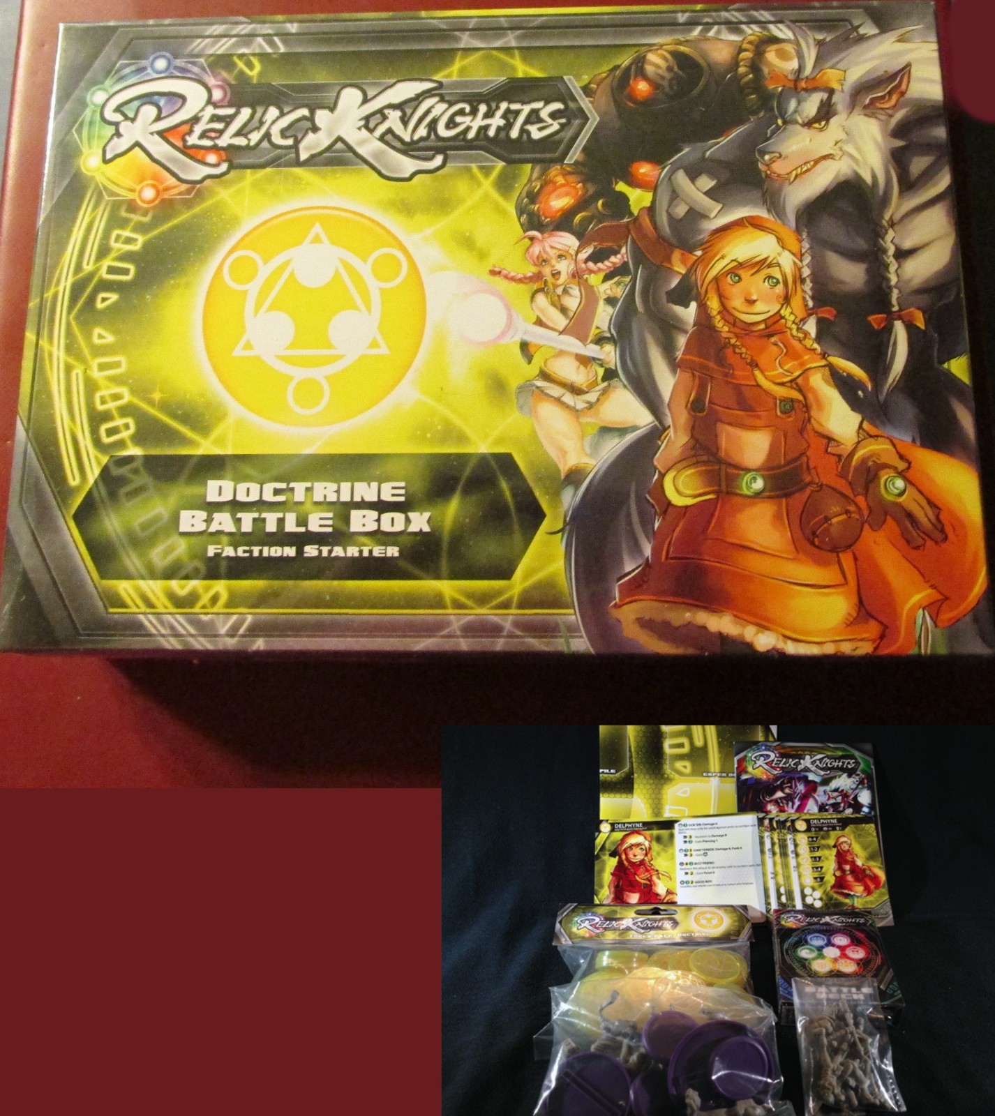 Soda Pop SPM146001 Relic Knights Doctrine Battle Box (6) Miniatures ...