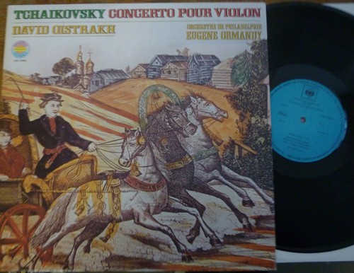 DAVID OISTRAKH - ORMANDY / TCHAIKOVSKY violin concerto / CBS | eBay