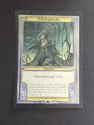 Maraxus MTG Magic Vanguard Oversize Card | eBay