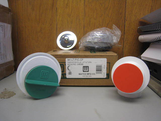 Watco Innovator Lift & Turn 901-LT-PVC-CP 1.5" Schedule 40 PVC BATH ...