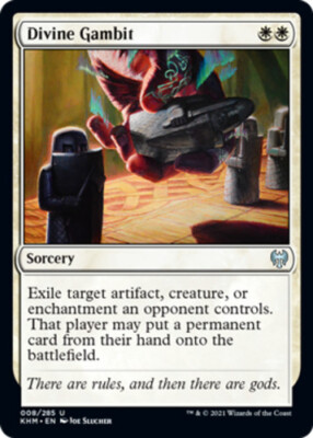 Divine Gambit NM, English MTG Kaldheim | eBay