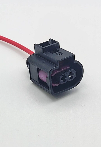 2 Pin 1 Wire Alternator Connector Prewired Plug For Ford Transit Bosch ...
