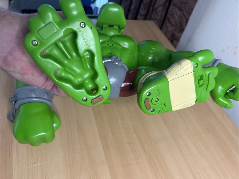 Fisher Price Mattel Imaginext Eagle Talon Castle Ogre Green Stomp Chomp ...