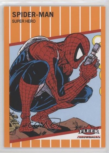 2023 Fleer Throwbacks '89 Marvel Edition Orange 35/489 Spider-Man #1 | eBay