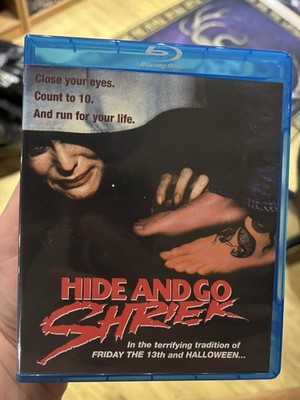 HIDE AND GO SHRIEK Blu-ray 1988 Code Red Horror Slasher OOP 80’s Horror ...