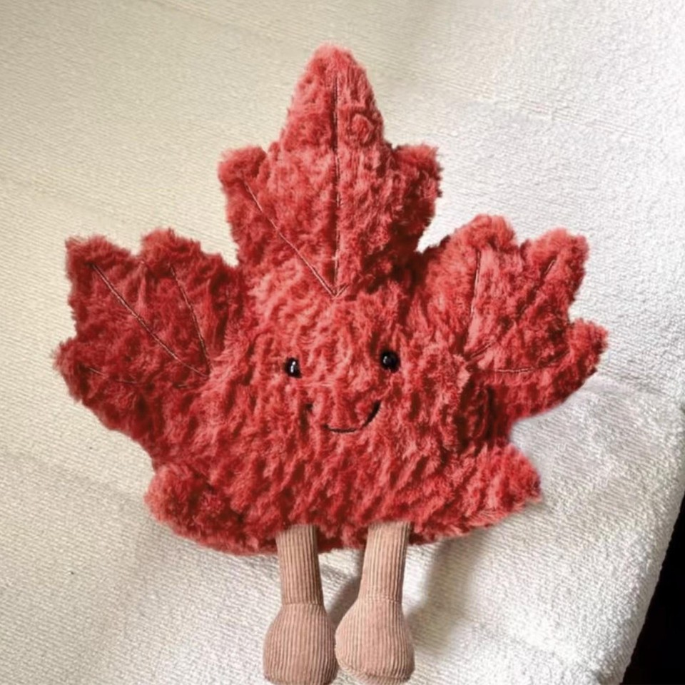 Jelly Cat Canadian Indigo Amuseables Mr. Maple Leaf Plush New | eBay UK