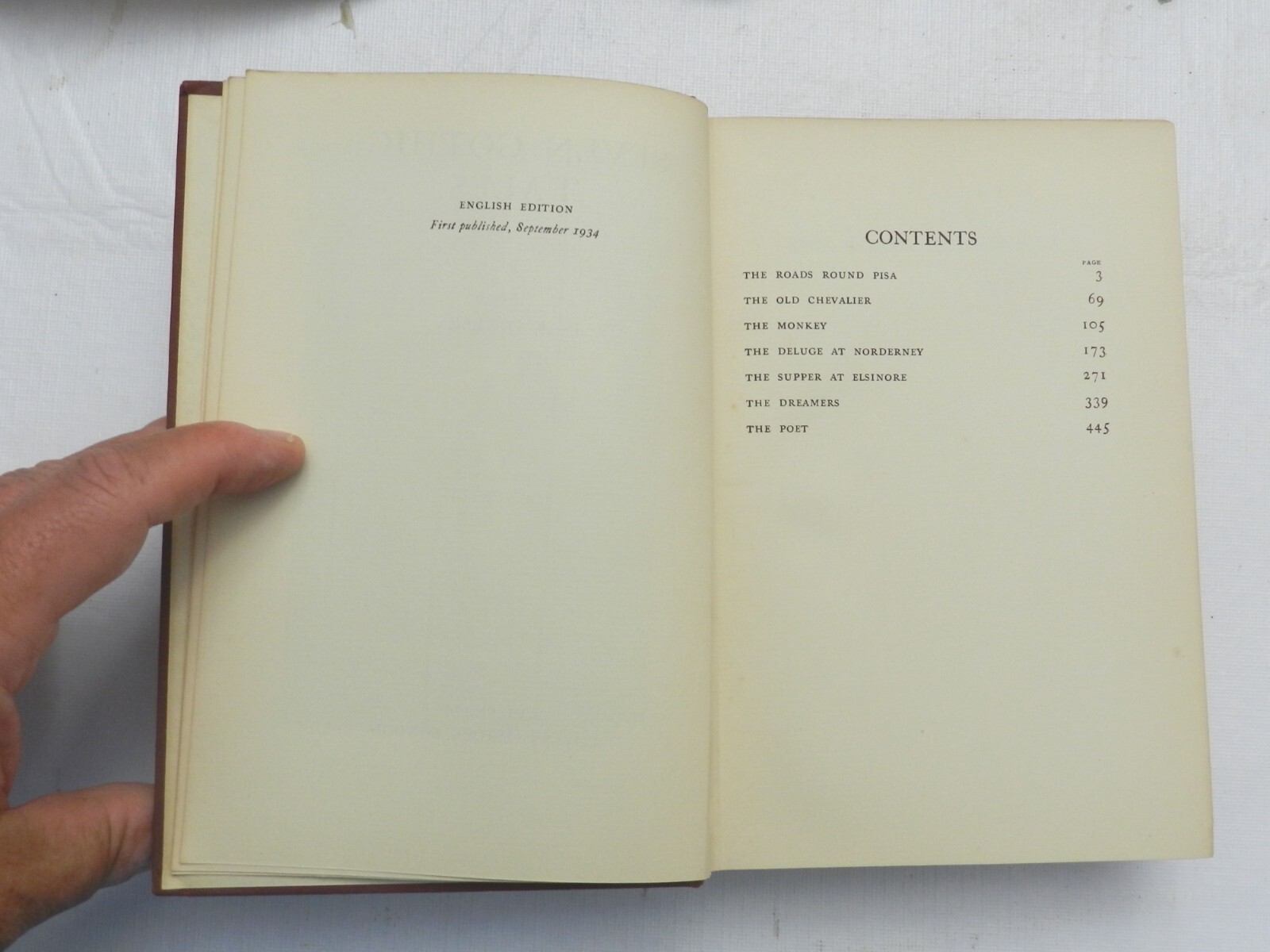 1934, Seven Gothic Tales by Isak Denison, Dutton, 1st UK EDITION, VG | eBay