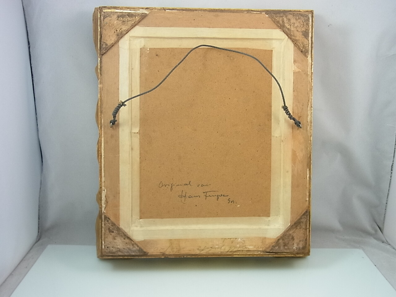 Hans FENGER Ölgemälde (1893-1980) ALTER MANN MIT PFEIFE GEMÄLDE ÖL ...