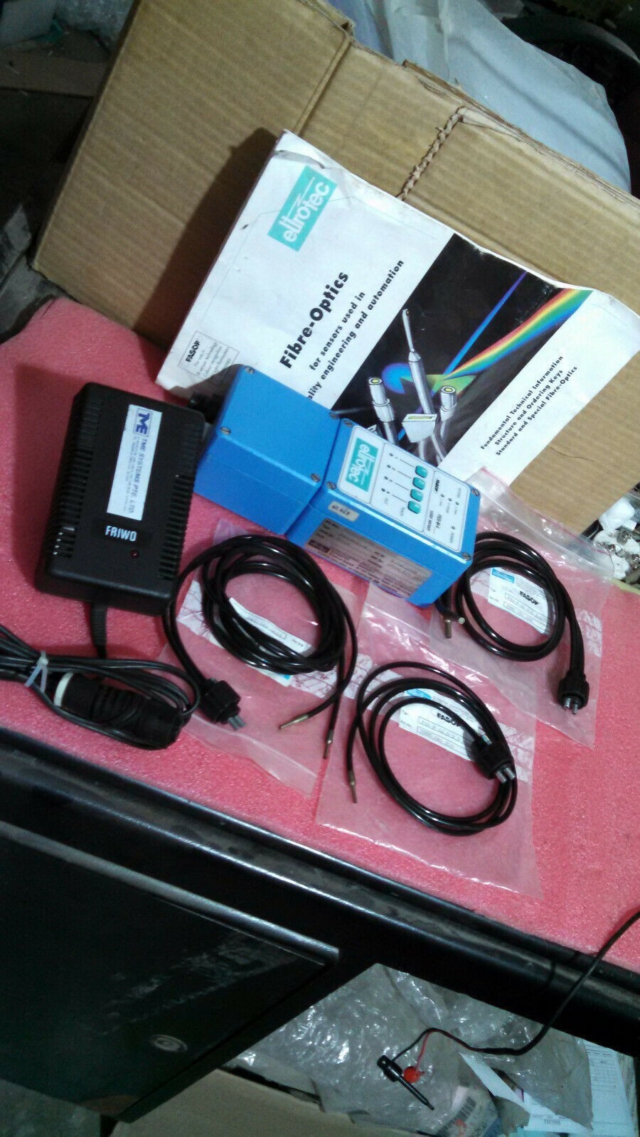 Eltrotec FES-M-41 Photoelectric Color Sensor Controller Transducer ...