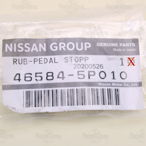 2013-2019 Nissan Sentra Infiniti Black Rubber Brake Pedal Stopper ...
