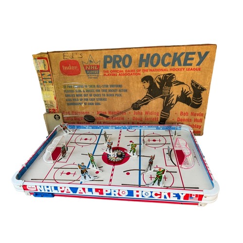 Tudor NHL PA All Star Hockey Table Top Game 715 1969 With Original Box ...
