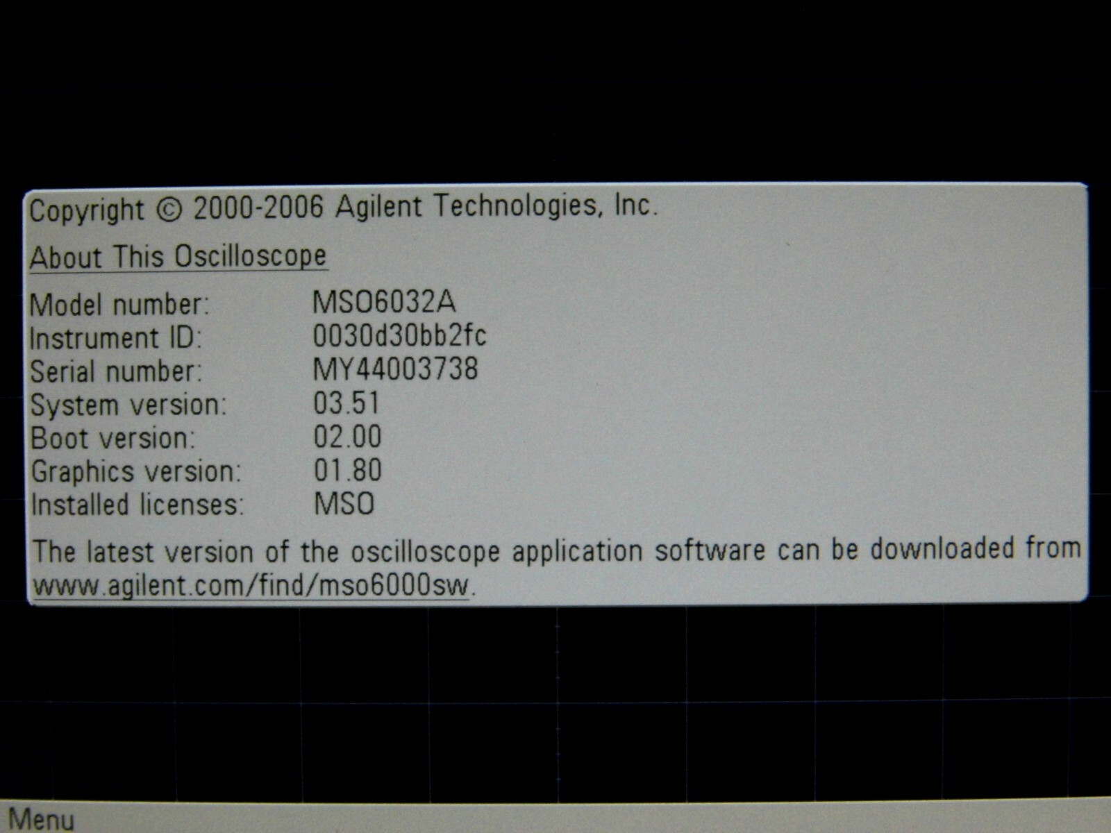 Agilent MSO6032A Mixed Signal 300 MHz, 2+16 Ch DSO6032A (many in stock ...