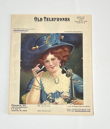 Vintage Phoneco Inc Old Telephones Catalog March 2007 | eBay