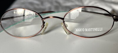 MARIO MARTINELLI Eyeglasses Frames HELEN 47-19-135 Red Full Rim | eBay