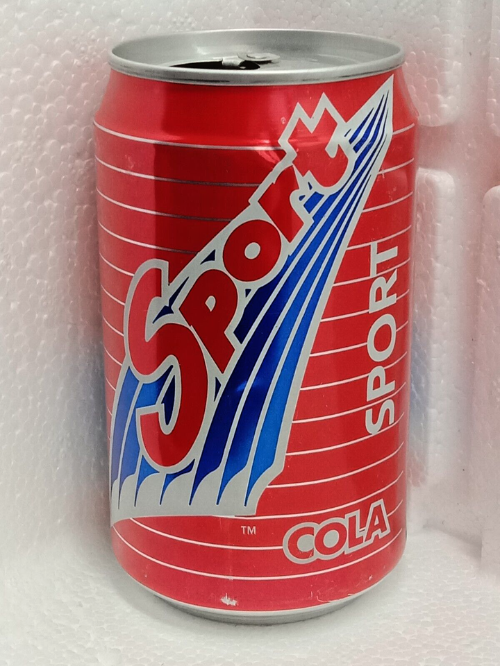 Vintage 1995 Empty Soda Can SPORT COLA 330ml. Norway Top Open | eBay