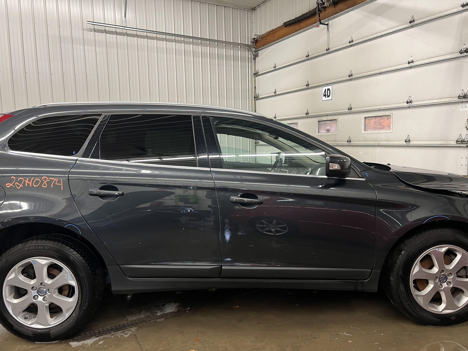 2009-2013 Volvo XC60 Passenger Right Front Power Door Assy Saville Gray ...