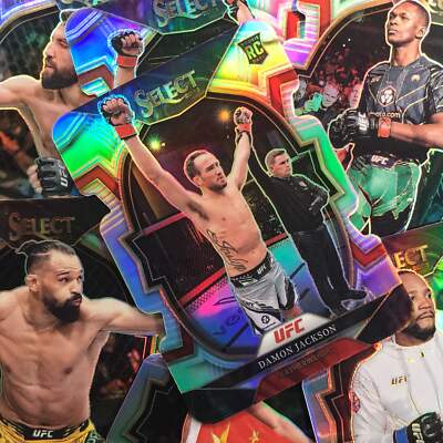 2023 Select UFC CHEYANNE VLISMAS Concourse Rookie Silver Prizm Die-Cut ...