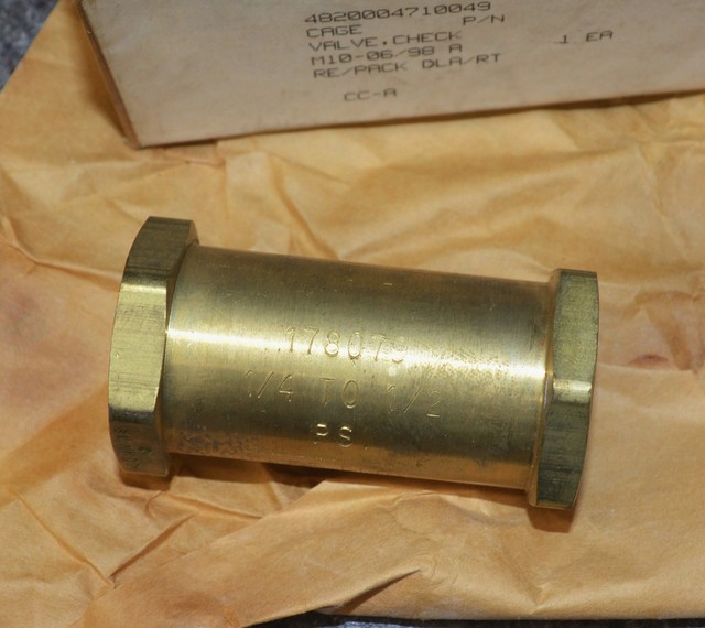 Cummins 178079 Engine Check Valve - Surplus for sale online | eBay