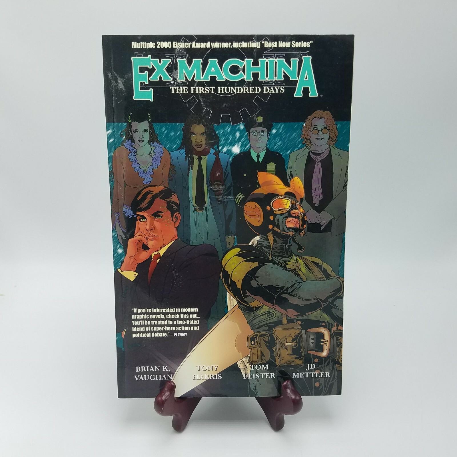 EX MACHINA ~ Book 1: The First Hundred Days ~ Brian K Vaughan / Tony ...