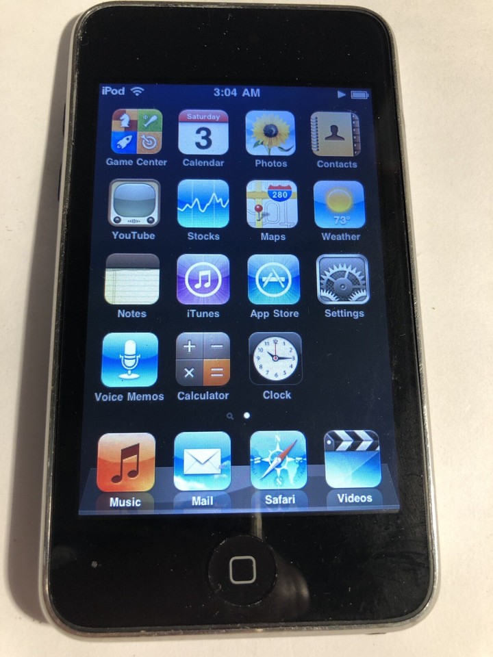 Apple iPod Touch 2ND Generation Black 8GB MC086LL | eBay