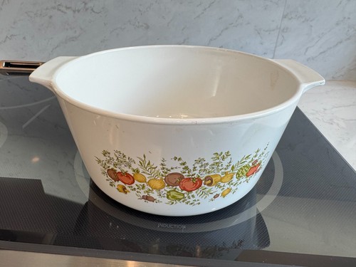 Rare Large 5 Quart Range Topper Corning Ware Casserole Dish Spice O' Of ...