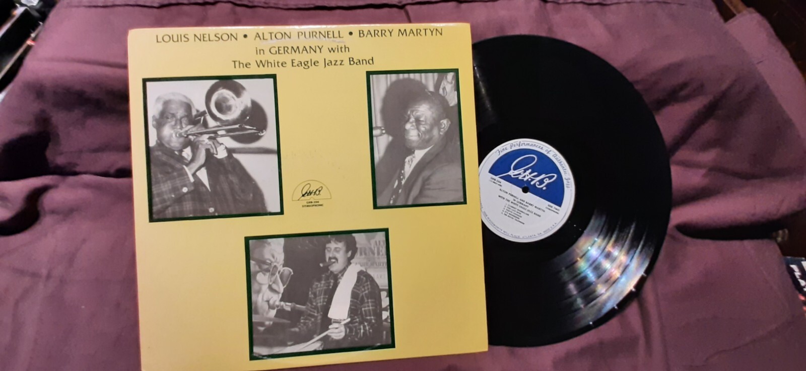 LOUIS NELSON, ALTON PURNELL & BARRY MARTYN - In Germany, 1986 vinyl LP ...