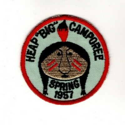 BSA Heap Big Camporee Spring 1957 Patch | eBay