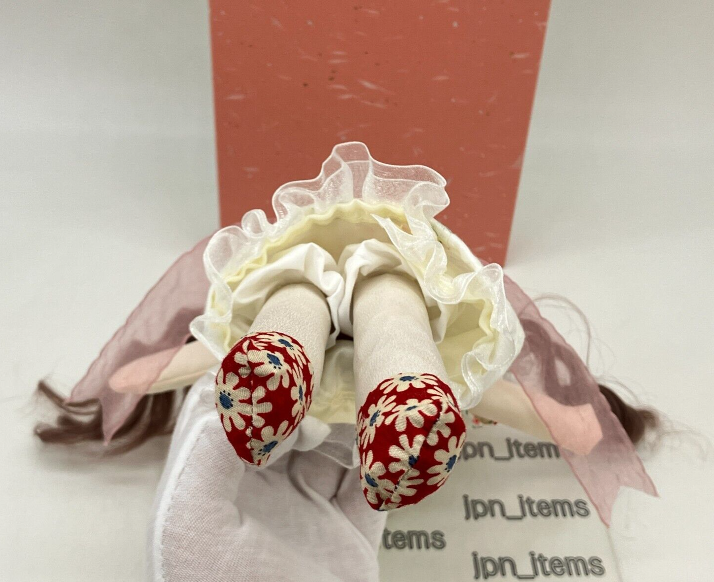 Handmade Japan Plush Cotton Bunka Doll Japanese Retro Style Black Eyes ...