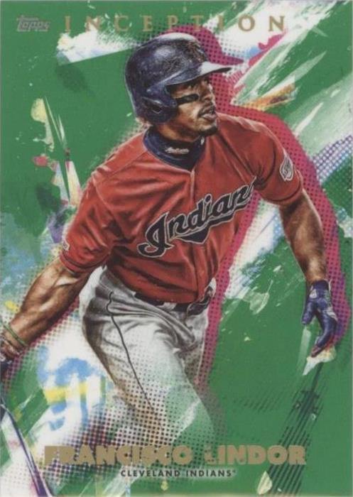 2020 Topps Inception - Francisco Lindor #13 Green for sale online | eBay