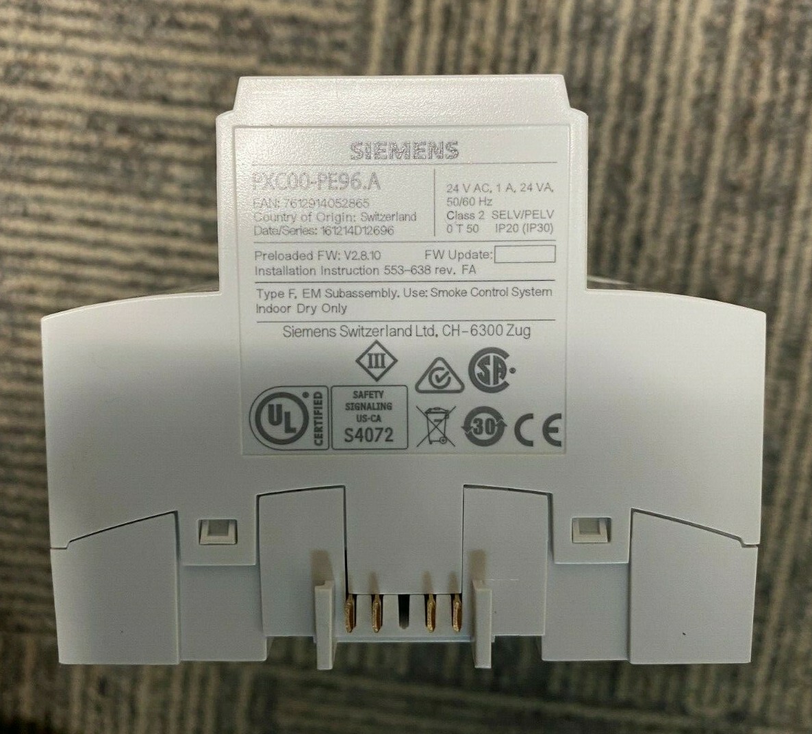 Siemens Pxc00-pe96.a PXC Modular P2 Node Controller for sale online | eBay