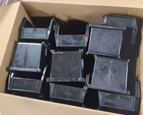 Heavy Duty Linbin 30-230 11" x 6" x 5" Plastic Stackable Storage QTY=10 ...